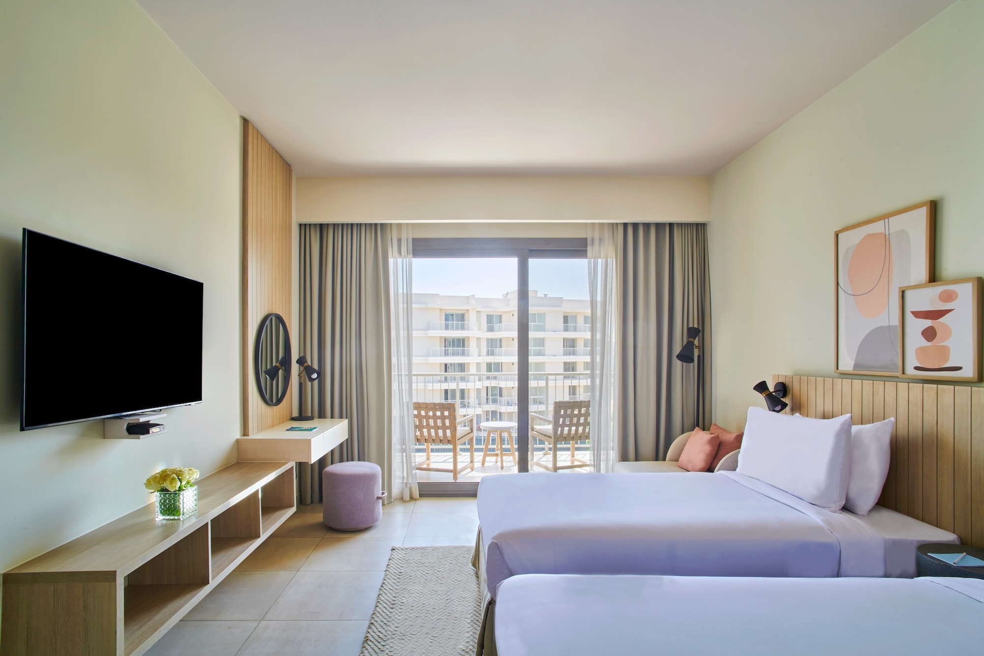 Marina Hotel II - Deluxe Room Marassi View - Twin Beds - Marassi ...